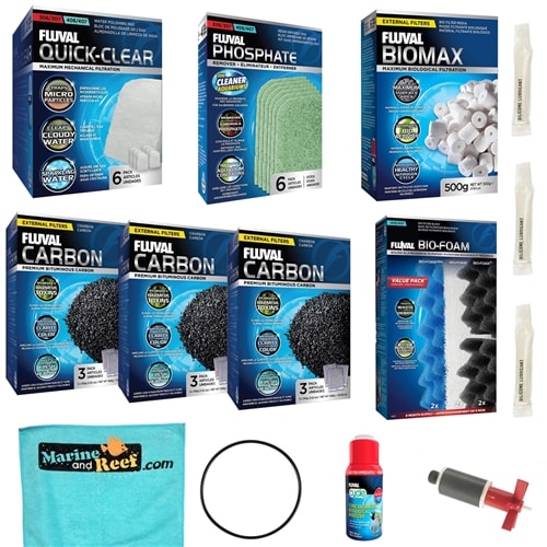 Fluval 407 Canister Filter 3-Month Replacement Media w/ Phosphate ...