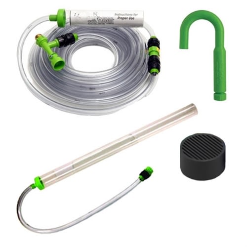 Python 50 ft. No Spill Clean & Fill w/ Python Hook, Siphon Screen & 24 ...