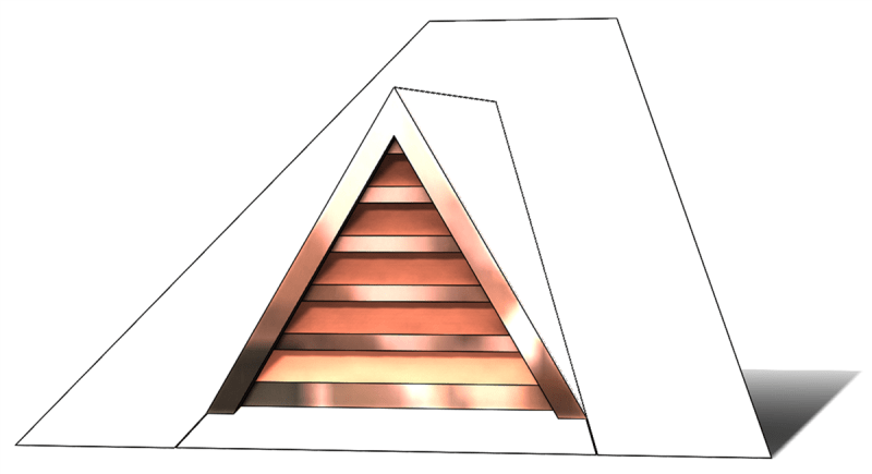 Triangle Roof Dormer