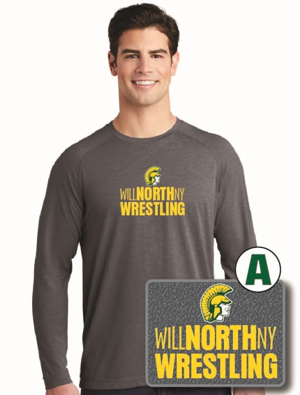 Williamsville North Wrestling Mens Long Sleeve Tee