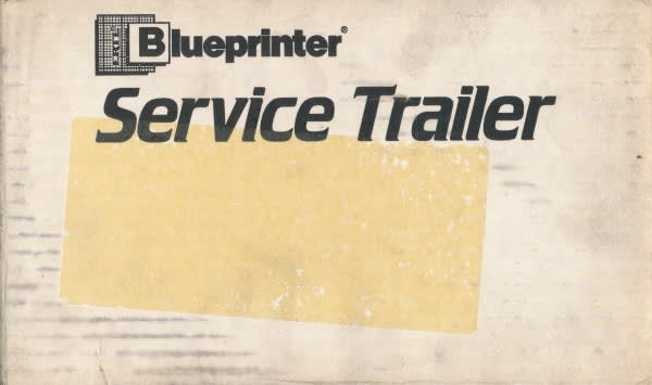 Blueprinter Service Trailer (1/25)
