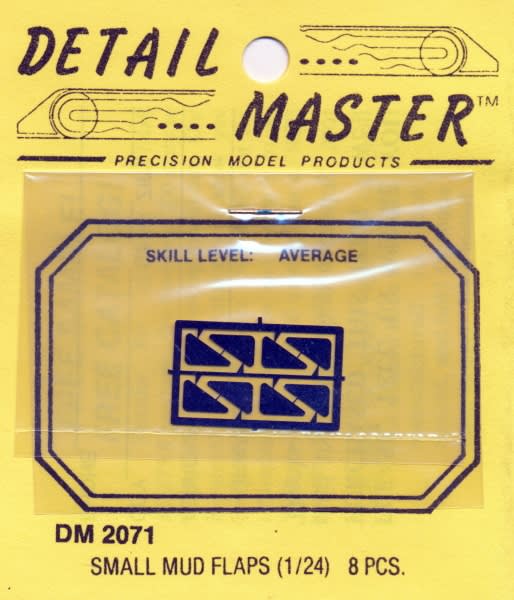 Small Mud Flaps (8 pcs) for 1/24 & 1/25