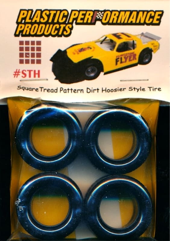 SquareTread Pattern Dirt Hoosier Style Tire (set of 4)