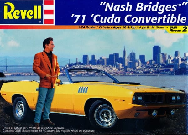 1971 "Nash Bridges" Plymouth Barracuda Convertible (1/25) (fs)