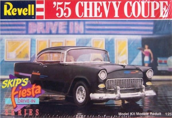 1955 Chevy Coupe Skips Fiesta Drive-in Series (1/25) (fs)