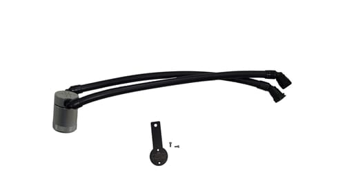 J&L Oil Catch Can 2025 Ram 1500 3.0L Hurricane Clear Anodized Satin Finish