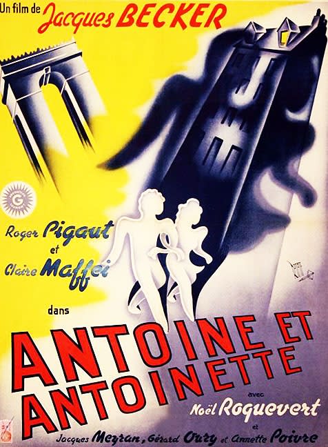 Antoine et Antoinette, 1947, Jacques Becker, Roger Pigaut, Claire ...