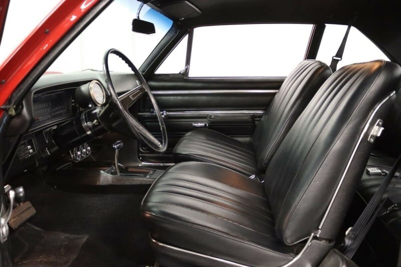 1968 Nova Interior Kit for Front Bucket Seat Covers with the Deluxe or ...