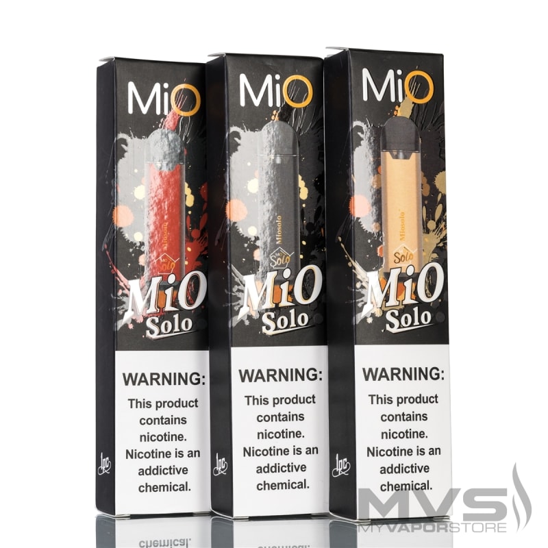 MIO Solo Pod System Vape Kit - Rechargeable | Refillable | Disposable