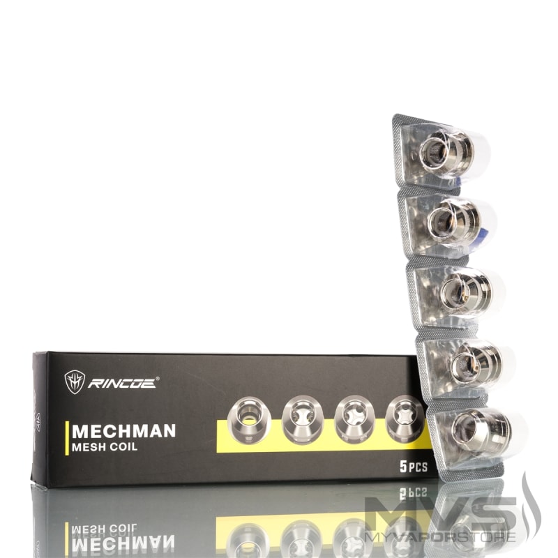 Rincoe Mechman Mesh Coil Atomizer Head - Pack of 5
