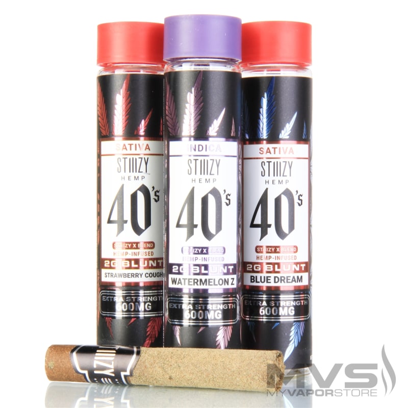 Now Available | STIIIZY Hemp 40's Blunt - X Blend - 2 Gram