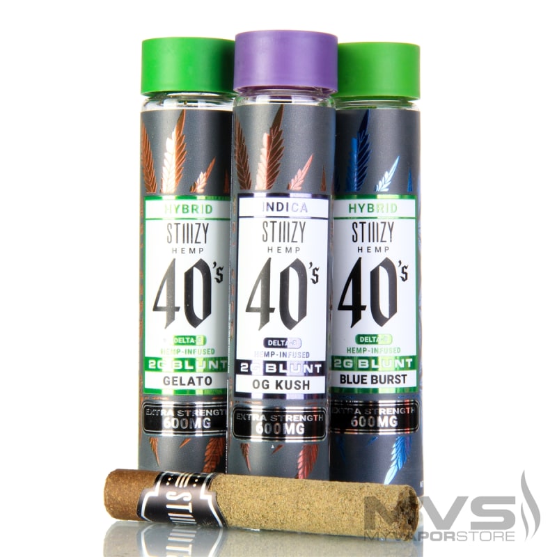 Now Available | STIIIZY Delta-8 Hemp 40's Blunt - 2 Gram