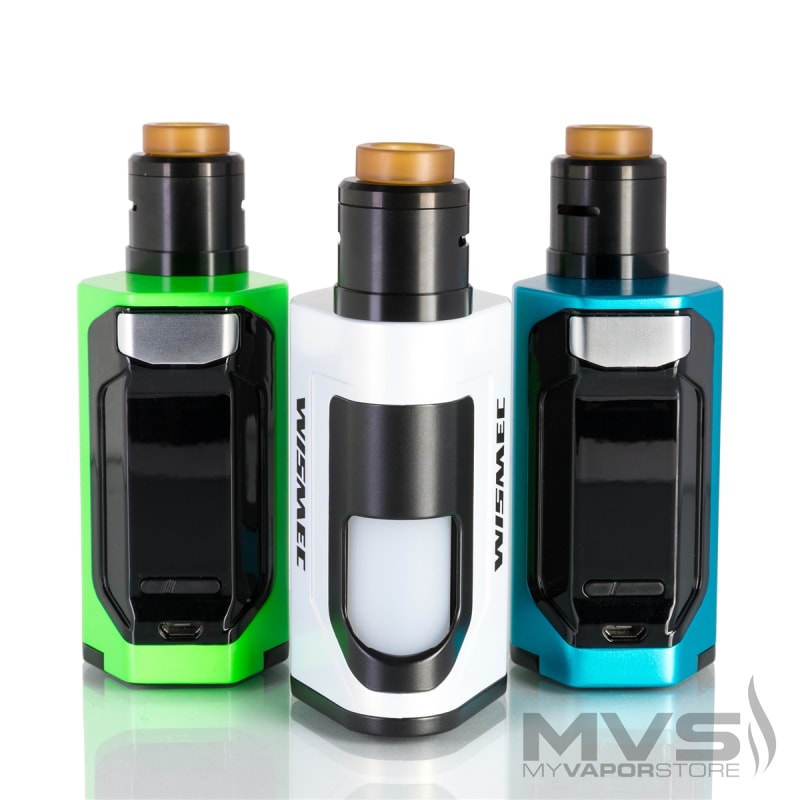 Wismec Luxotic DF with Guillotine V2 RDA Kit - 200W Squonker
