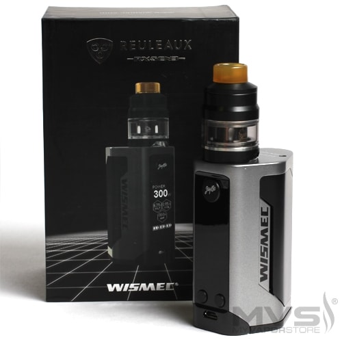 Wismec Reuleaux RX GEN3 Box Mod and GNOME Starter Kit - Grey