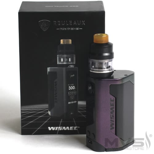 Wismec Reuleaux RX GEN3 300W and Gnome Starter Kit - Purple Brown