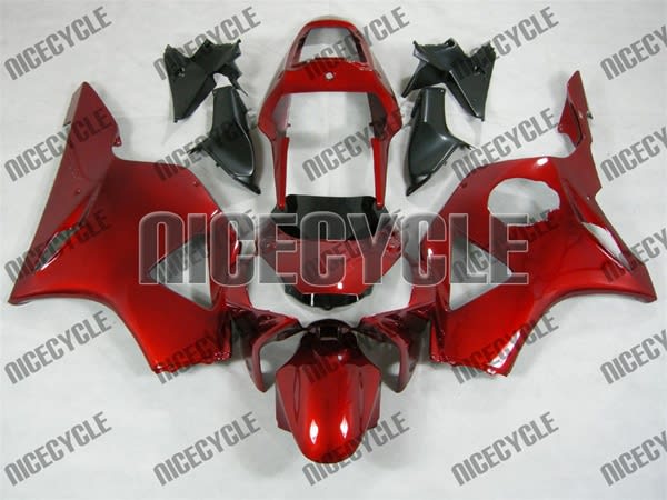 Motorcycle Fairings Kit - Candy Red 2002-2003 Honda CBR 954RR ...