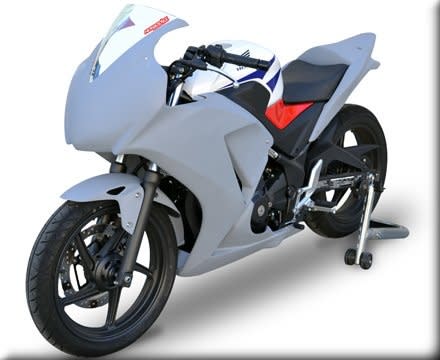 Honda CBR300R 2015-2016 Unpainted Race Front Fender Fairing