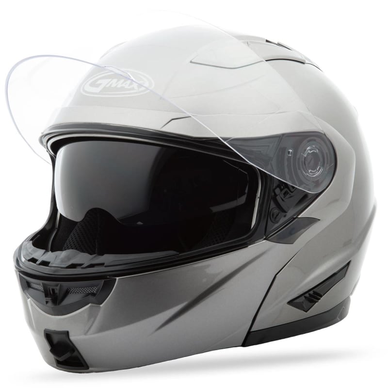 Buy GMAX GM-64 MODULAR HELMET TITANIUM