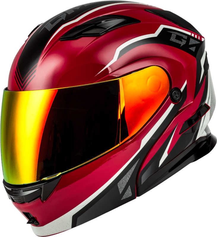 Buy GMAX MD-01 VOLTA HELMET RED METALLIC