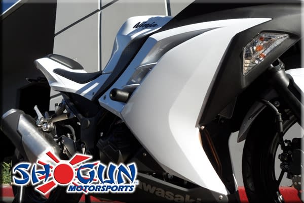 Kawasaki Ninja 300 2013-2016 Complete Slider Package by Shogun