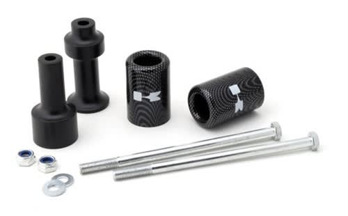 Kawasaki Z1000 03-06 No Cut Carbon Frame Sliders