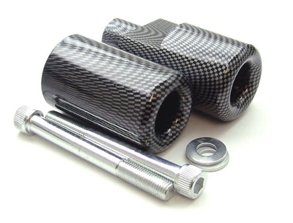 2005-2006 Suzuki GSXR 1000 No Cut Carbon Frame Sliders
