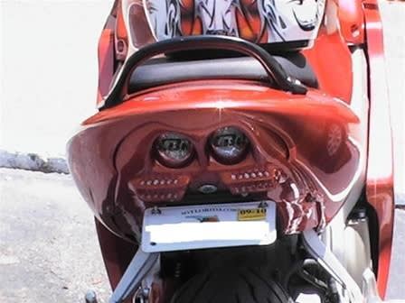 Honda Undertail CBR 600 F4 (1999-2000) F4i (2004-2006) RED w/ 2 ROWS OF ...