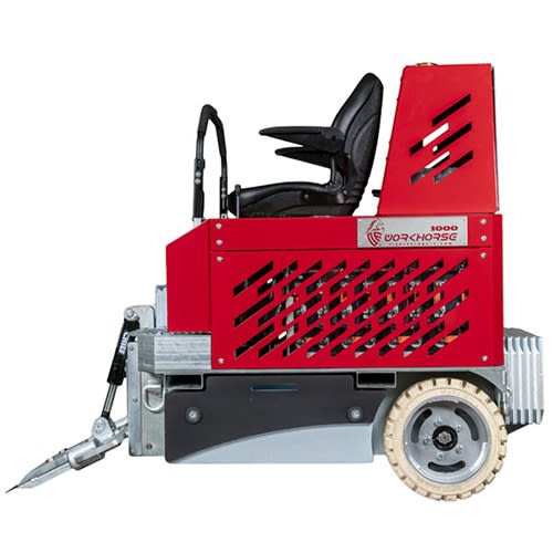Workhorse 1000e Battery Ride-On Floor Scraper