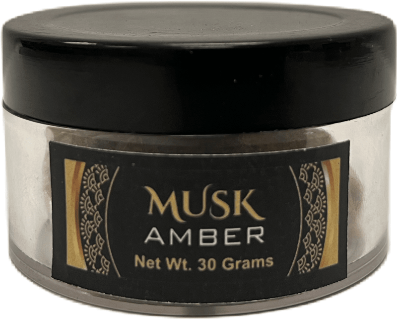 Musk Amber Resin, 30 grams Jar