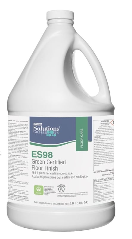 No Zinc, UHS Floor Finish Enviro Solutions 98