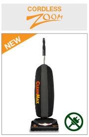 CLEAN MAX CORDLESS ZOOM 800 UPRIGHT VACUUM