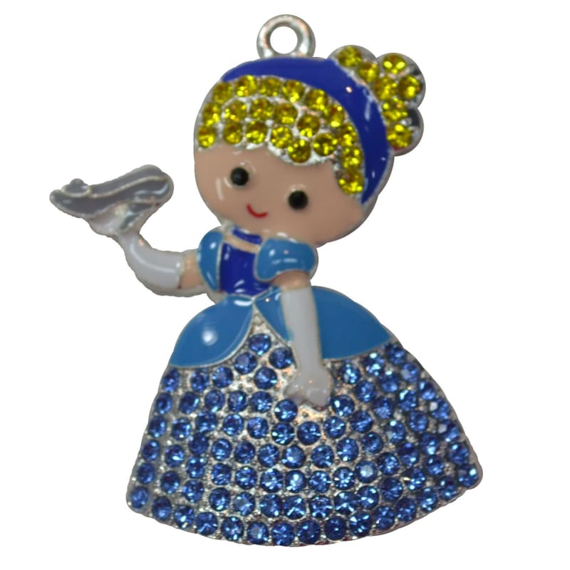Princess Cinderella Rhinestone Pendant