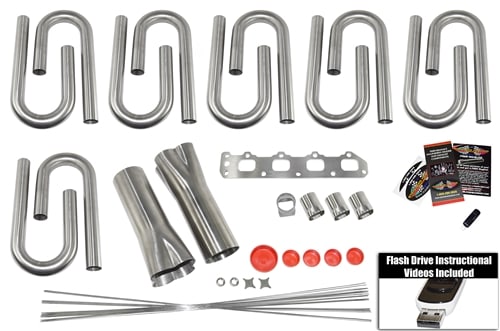2.0L-2.4L EcoTech Custom Header Build Kit- Our Pro Series header build ...