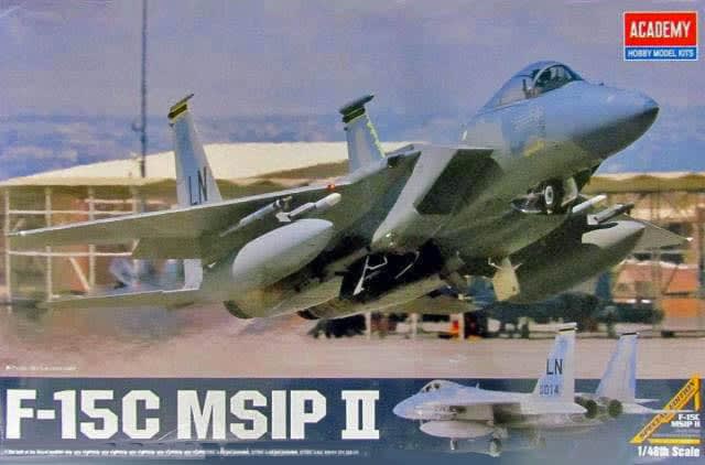 Academy #12221 1/48 F-15C MSIP II Limited Special Edition