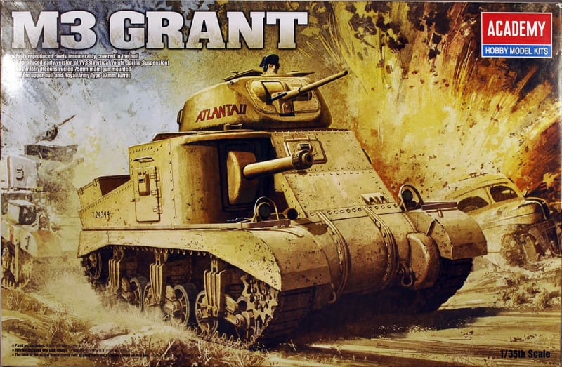 Academy #13212 1/35 M3 Grant