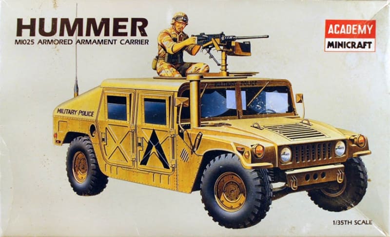 Academy #1350 1/35 Hummer M1025 Armored Vehicle