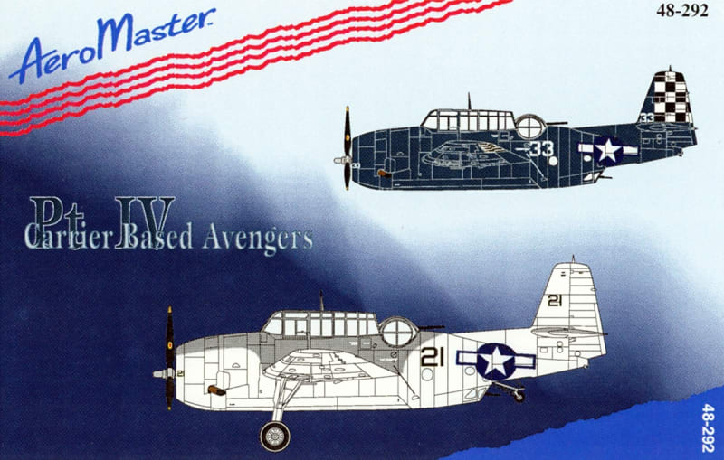AeroMaster #48-292 1/48 Carrier Based Avengers Pt. IV