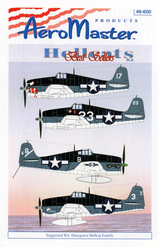 AeroMaster #48-600 1:48 F6F-3 Hellcats Pt. II