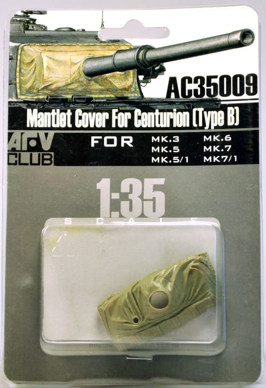 AFV Club AC35009 Mantlet Cover - Centurion Type B