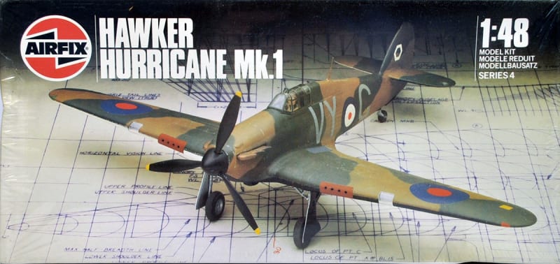 Airfix #04102 1/48 Hawker Hurricane Mk I