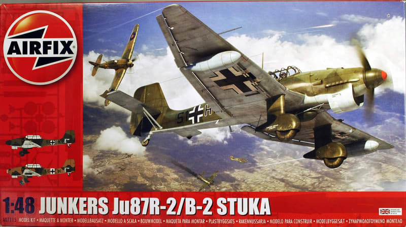 Airfix #07115 1/48 Junkers Ju 87R-2 / B-2 Stuka