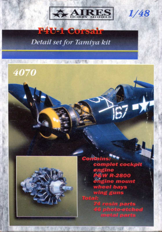 Aires 4070 F4U-1 Corsair Detail Set