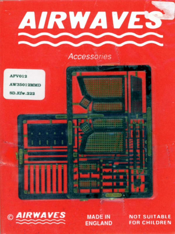 Airwaves #35012 1/35 Sd.Kfw. 222