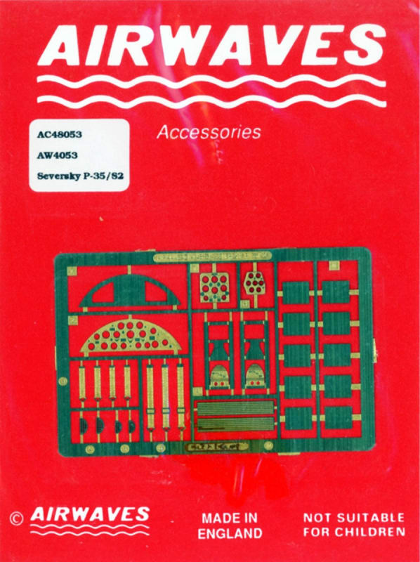 Airwaves #4853 1/48 Seversky P-35 / S2