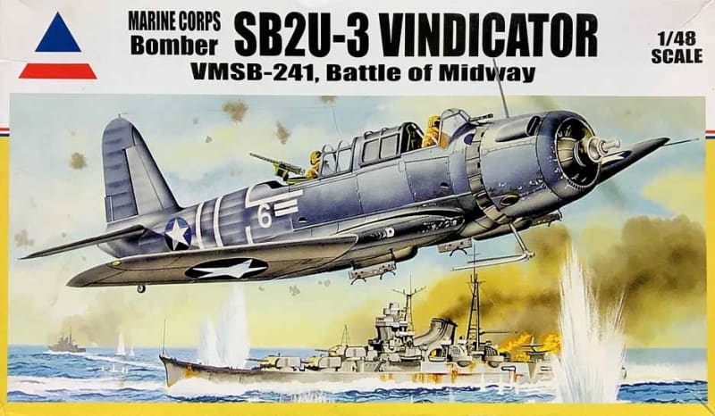 Accurate Miniatures #480202 1/48 SB2U-3 Vindicator Battle of Midway