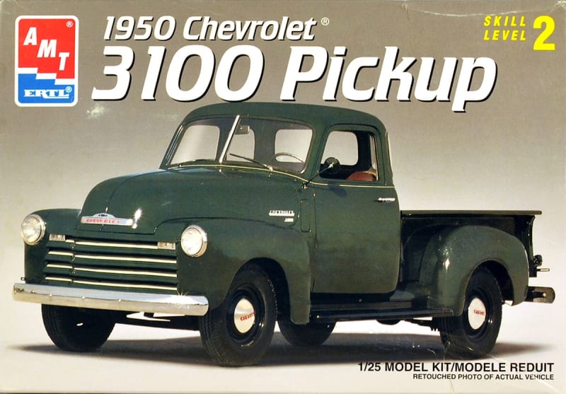 AMT 6437 1/25 1950 Chevrolet 3100 Pickup