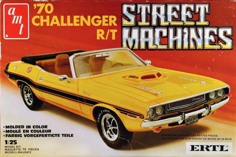 AMT #6537 1:25 '70 Challenger R/T "Street Machine"