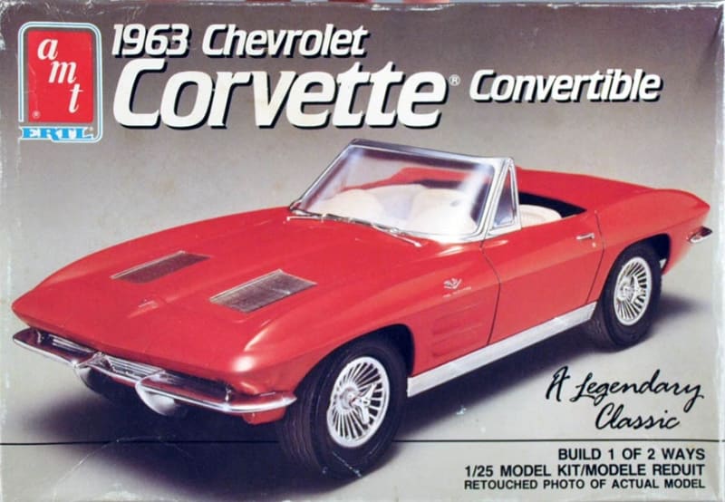 AMT #6774 1963 Chevrolet Corvette Convertible