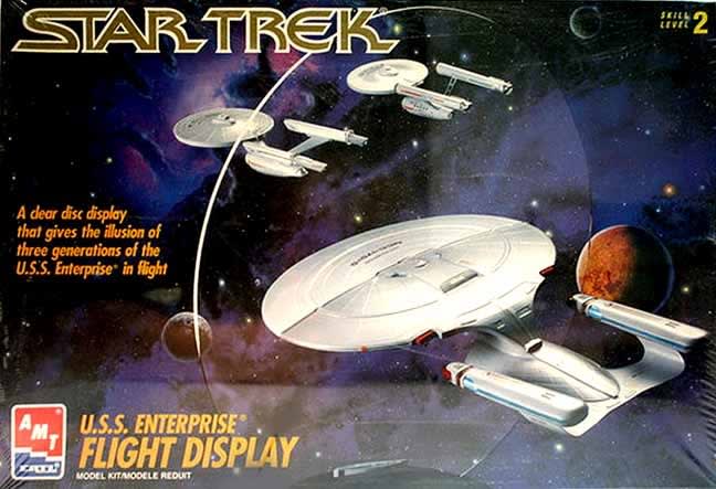 AMT #8787 Star Trek U.S.S. Enterprise Flight Display