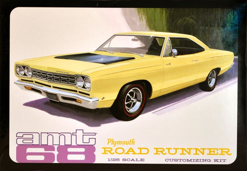 AMT #AMT821 1:25 '68 Plymouth Road Runner